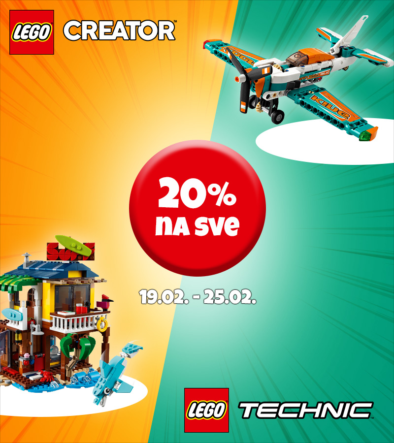 LEGO® kocke - Non-stop akcije | Kockalend internet prodavnica