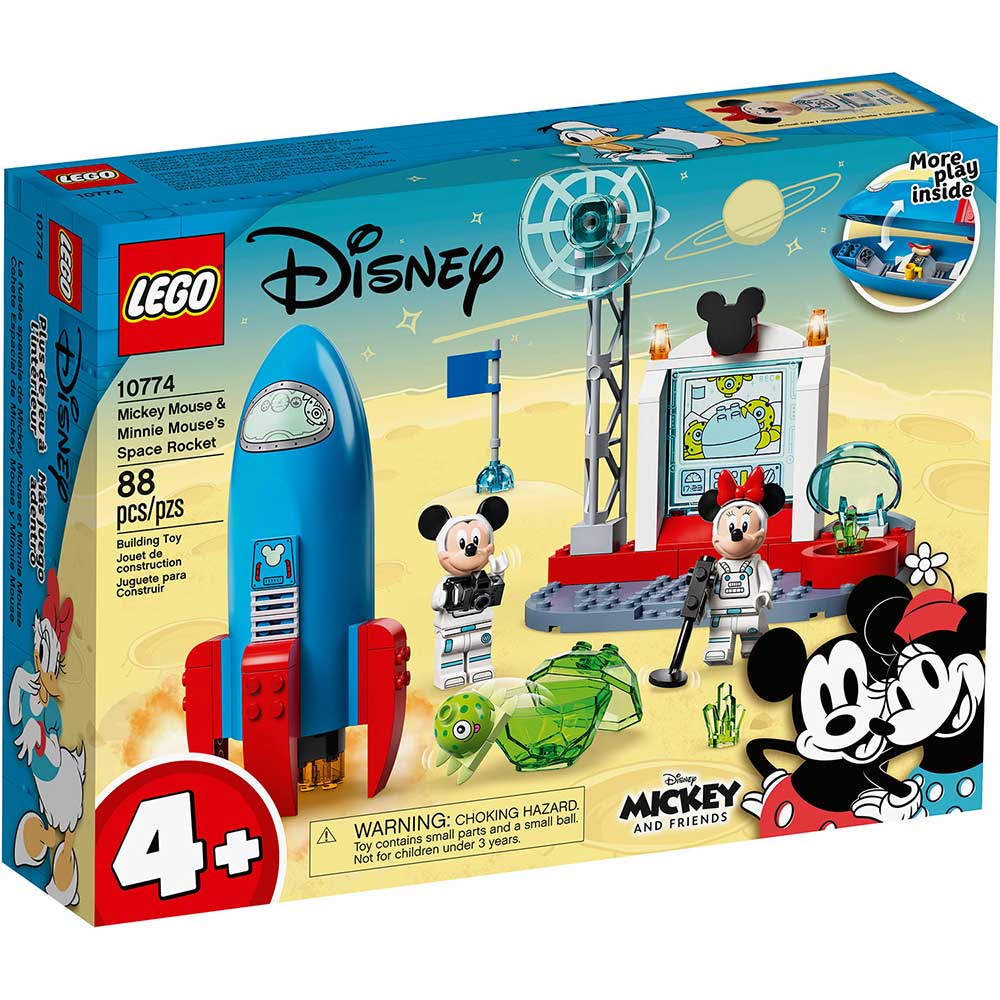LEGO MICKEY MOUSE & MINNIE MOUSE'S SPACE ROCKET LE10774 | Kockalend ...
