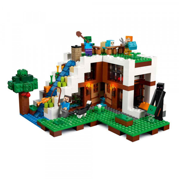 LEGO MINECRAFT THE WATERFALL BASE LE21134 | Kockalend internet prodavnica