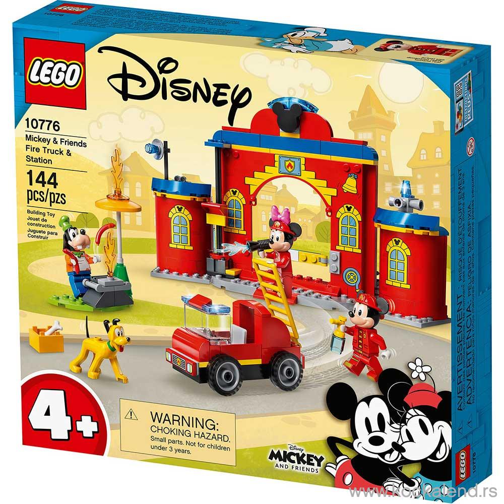 LEGO MICKEY & FRIENDS FIRE STATION & TRUCK LE10776 | Kockalend internet ...