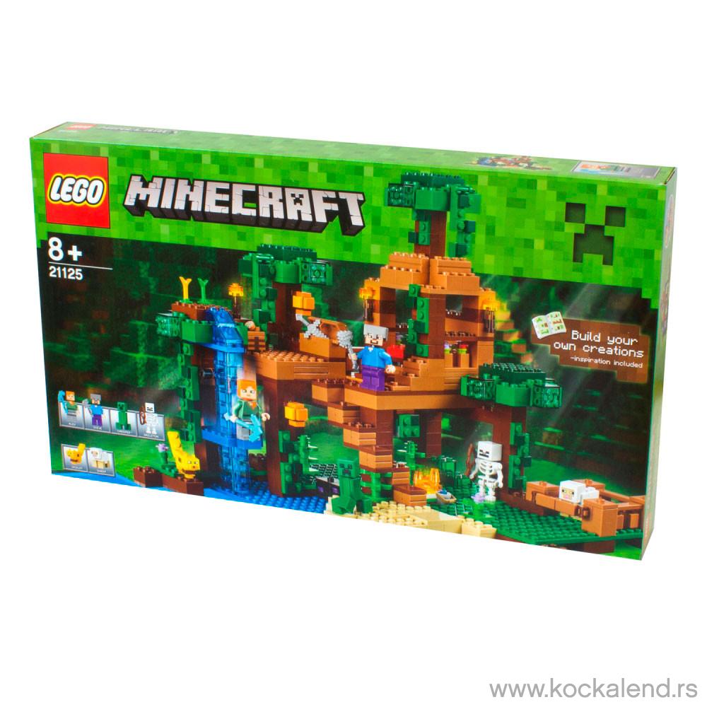 LEGO MINECRAFT THE JUNGLE TREE HOUSE LE21125 | Kockalend internet ...
