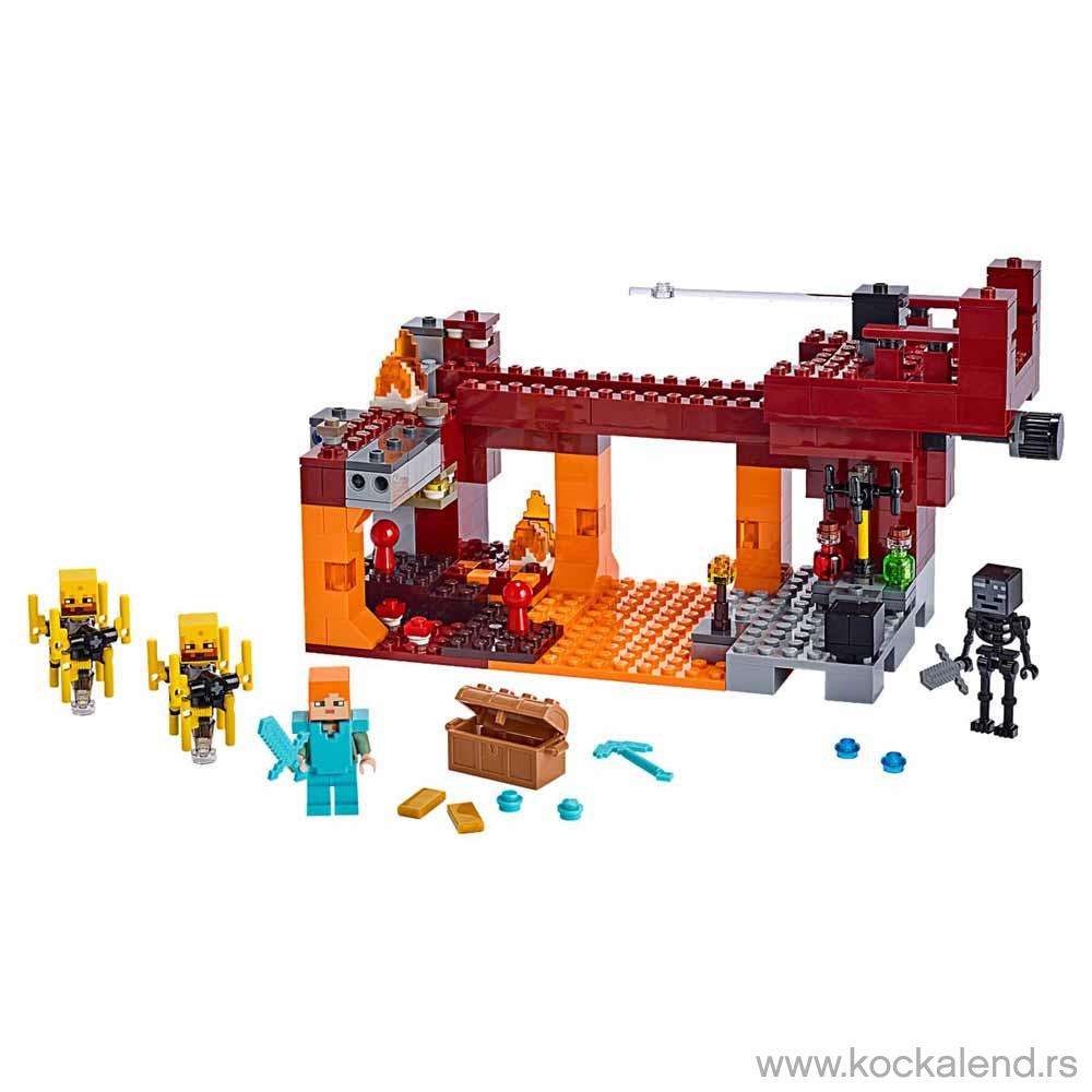 LEGO MINECRAFT THE BLAZE BRIDGE LE21154 | Kockalend internet prodavnica