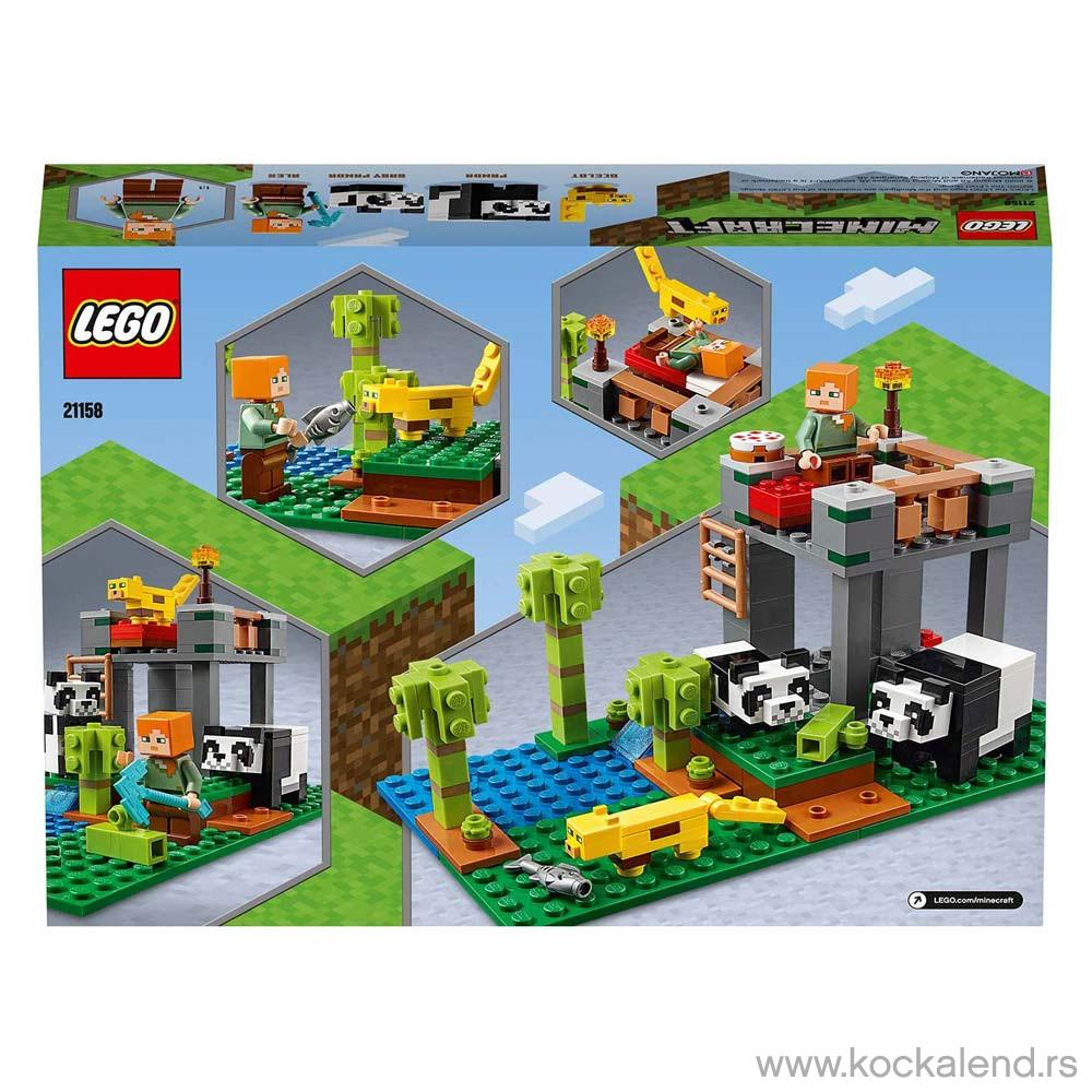 LEGO MINECRAFT THE PANDA NURSERY LE21158 | Kockalend internet prodavnica