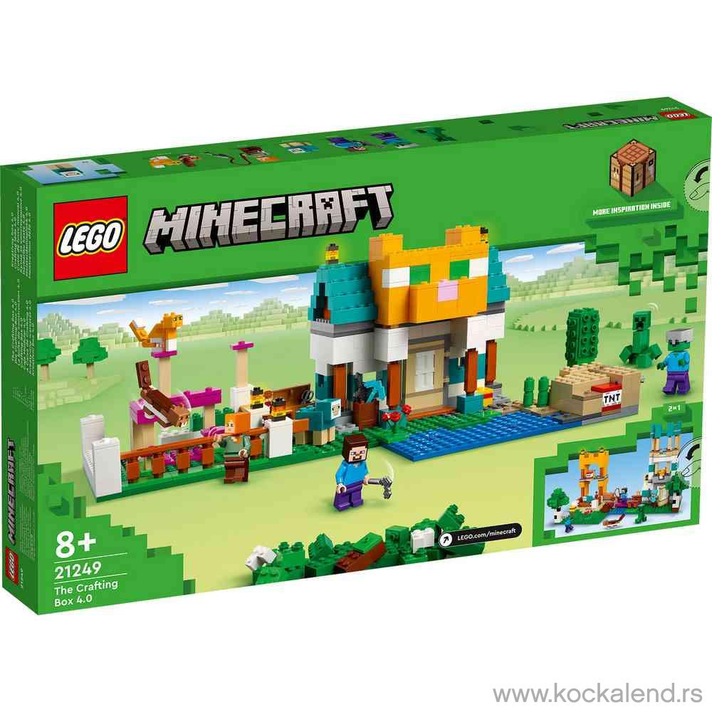 LEGO MINECRAFT THE CRAFTING BOX 4.0 LE21249 | Kockalend internet prodavnica