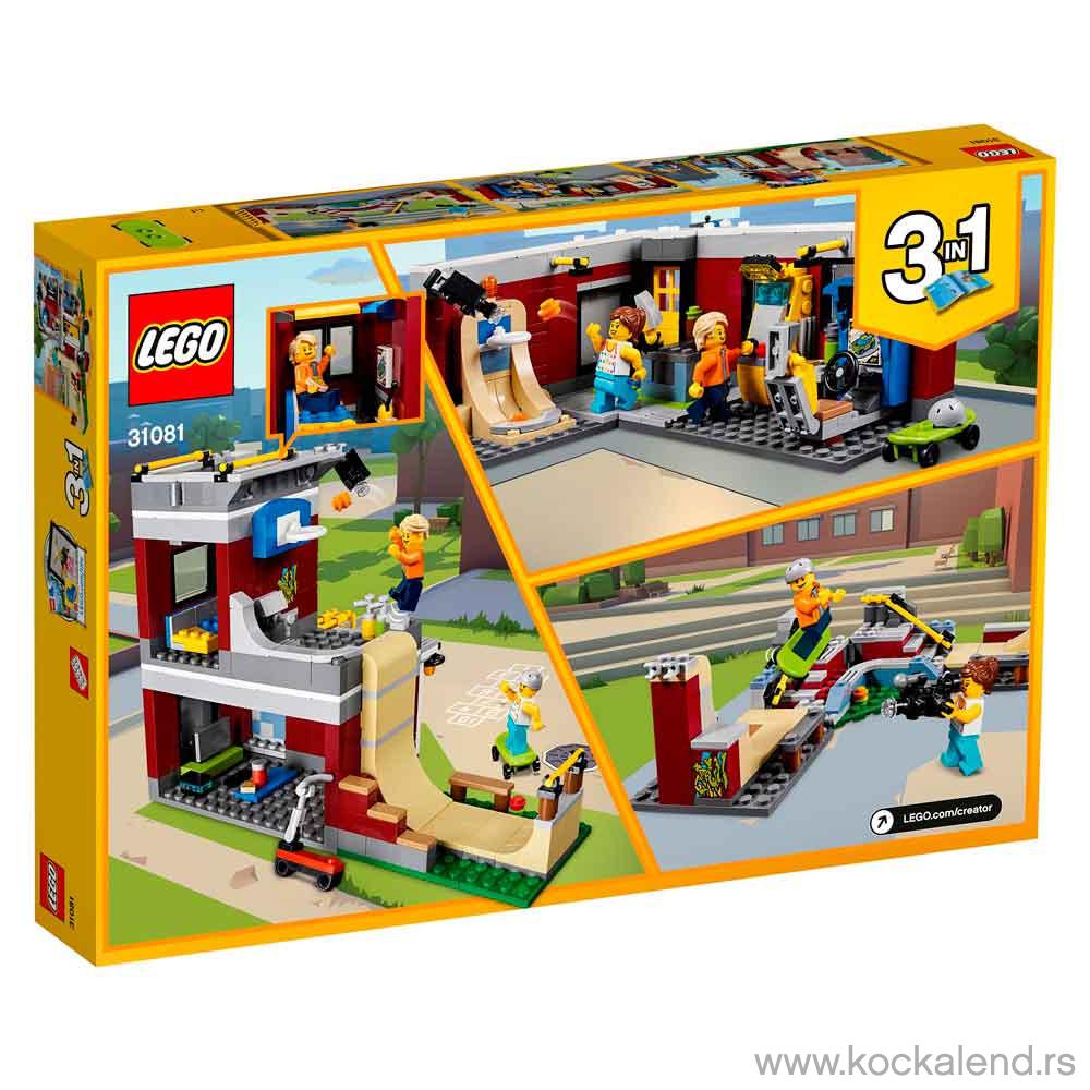 LEGO CREATOR MODULAR SKATE HOUSE LE31081 | Kockalend internet prodavnica