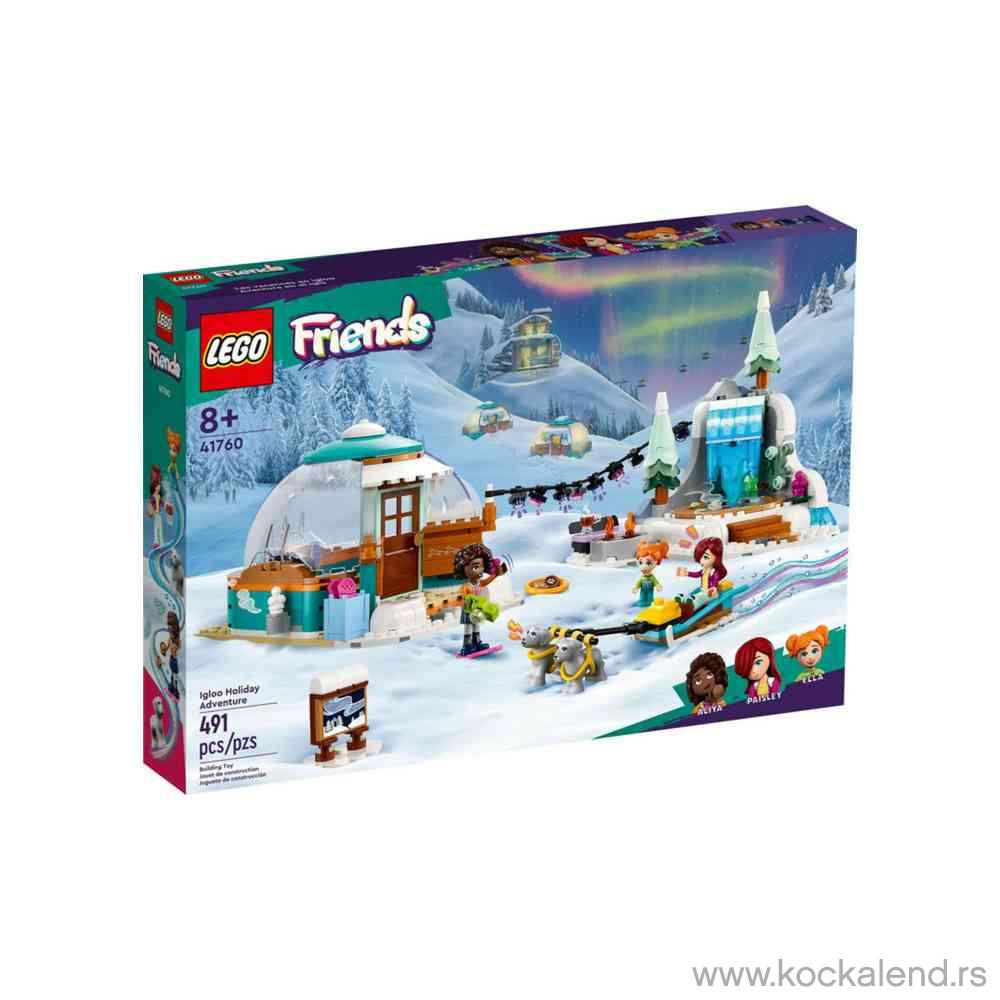 LEGO FRIENDS IGLOO HOLIDAY ADVENTURE LE41760 | Kockalend internet ...