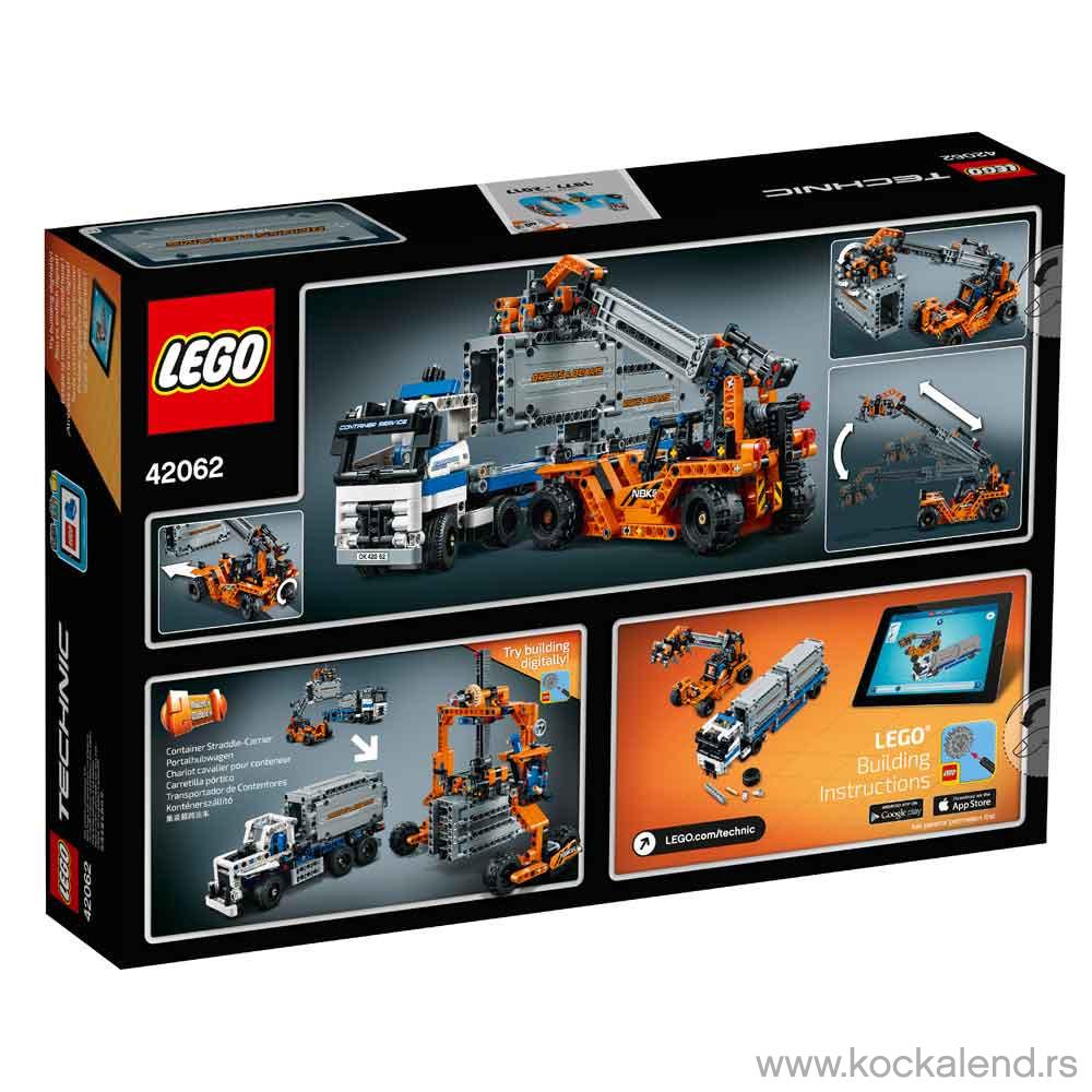 LEGO TECHNIC CONTAINER YARD LE42062 | Kockalend internet prodavnica