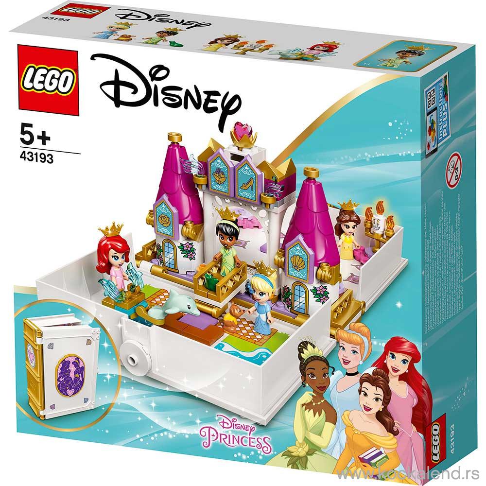 LEGO DISNEY PRINCESS ARIEL BELLE CINDERELLA AND TIANAS STORYBOOK ...