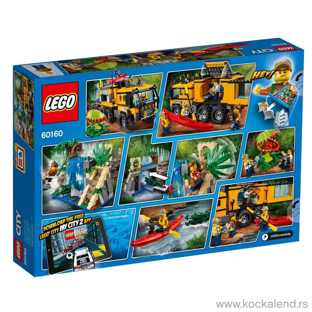 LEGO CITY JUNGLE MOBILE LAB LE60160 | Kockalend internet prodavnica