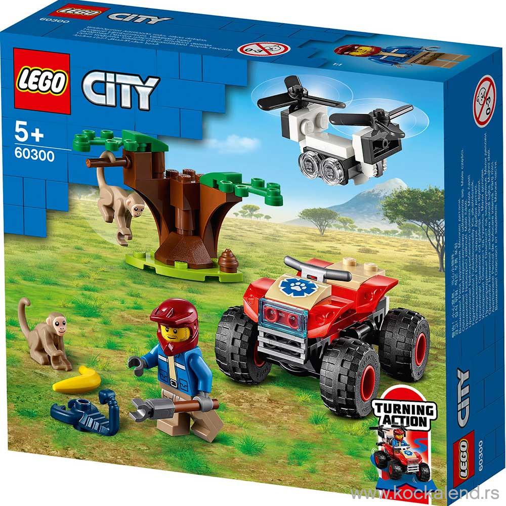 LEGO CITY WILDLIFE RESCUE ATV LE60300 | Kockalend internet prodavnica