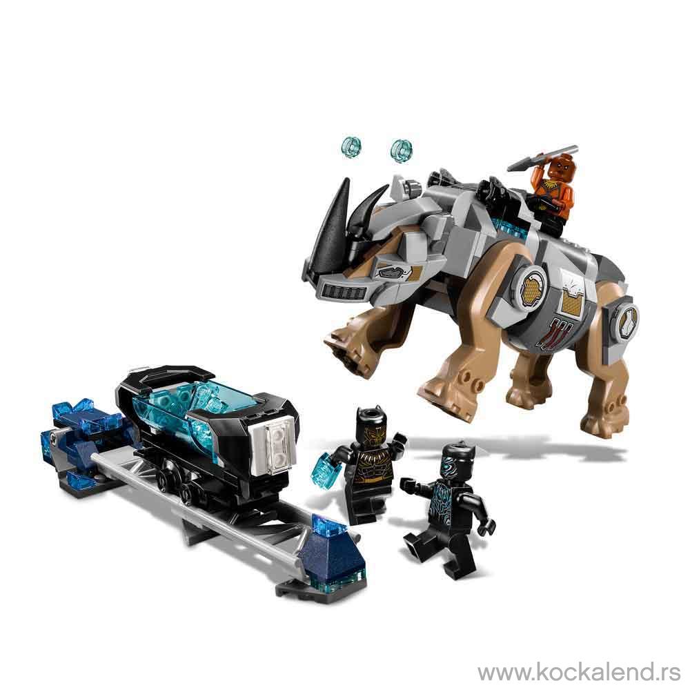 LEGO SUPER HEROES RHINO FACE OFF BY THE MINE LE76099 | Kockalend ...